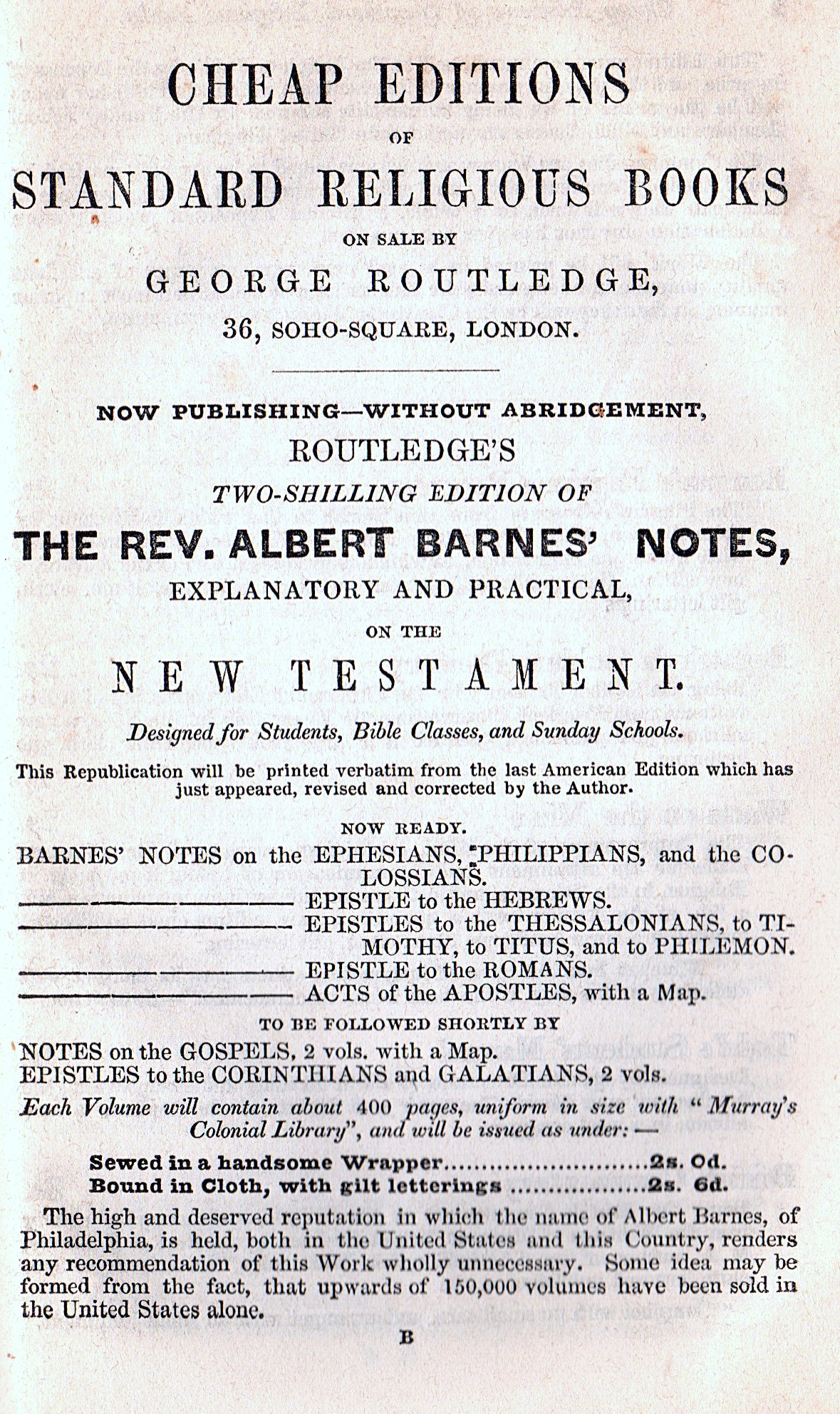 The Routledge and Warne publishing families: Part 3 – Book Collecting World